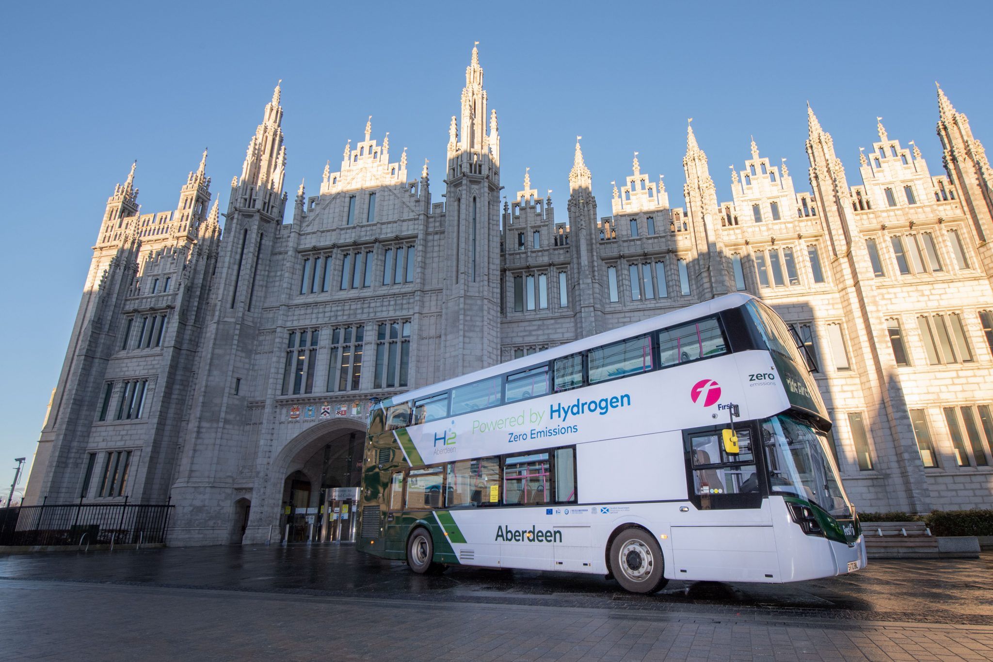 Aberdeen rolls out first hydrogen buses - Transport + Energy