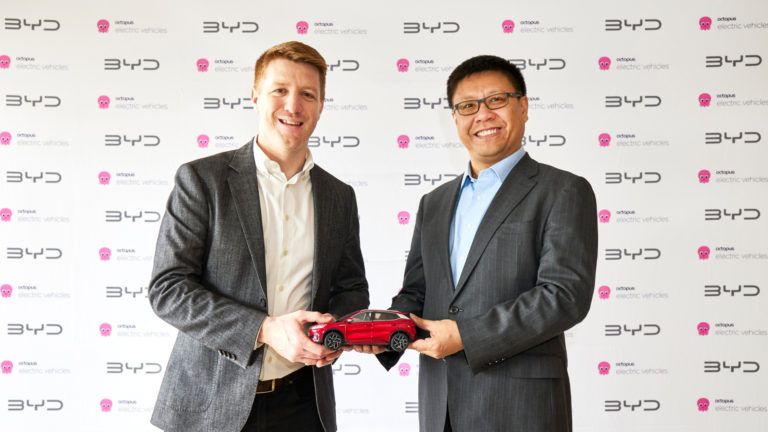 BYD signs deal with Octopus Electric Vehicles - Transport + Energy