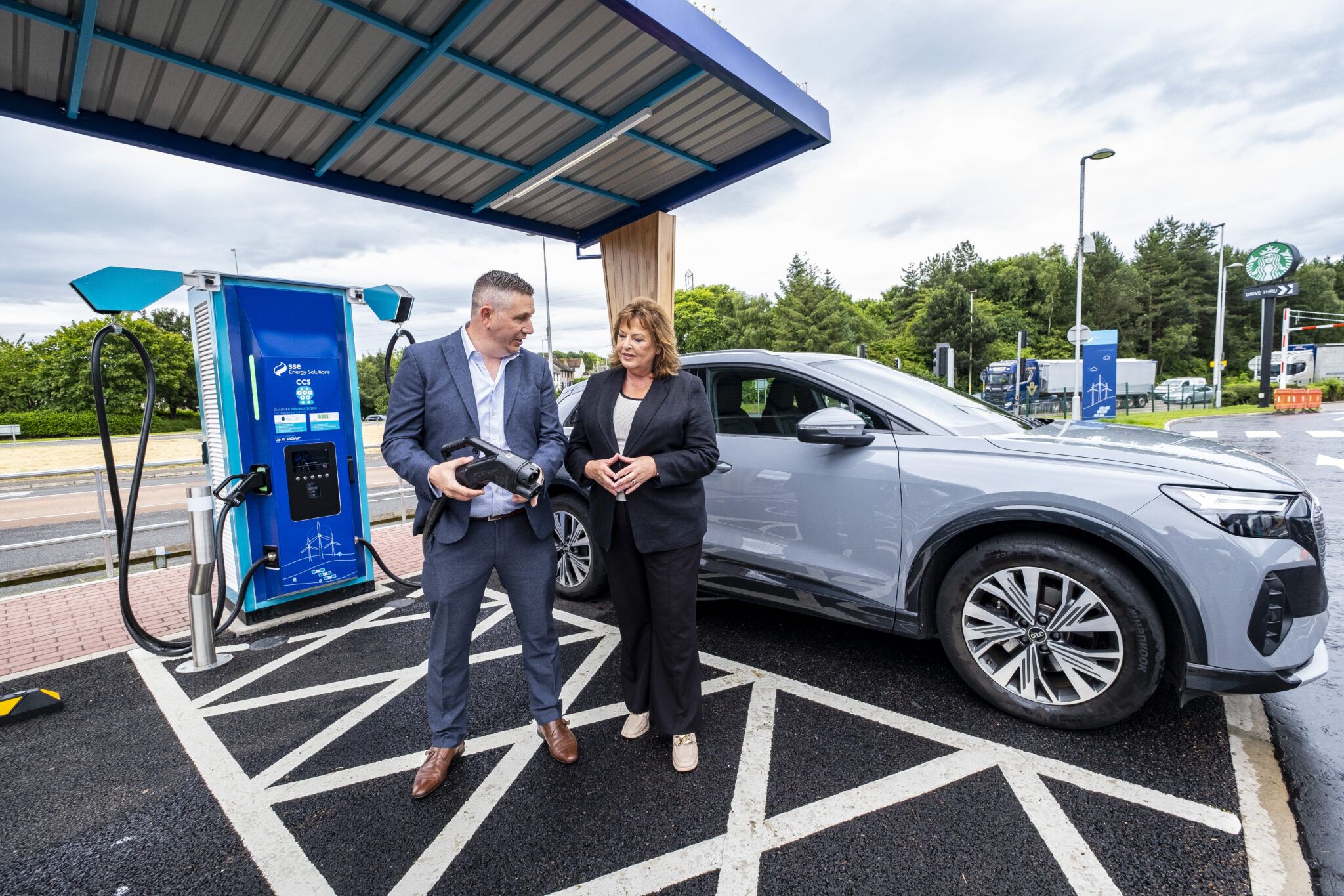 Scotland's most powerful EV charging hub goes live - Transport + Energy