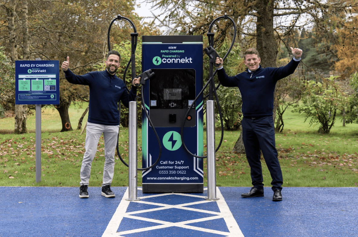Connekt EV opens hub on Loch Lomond