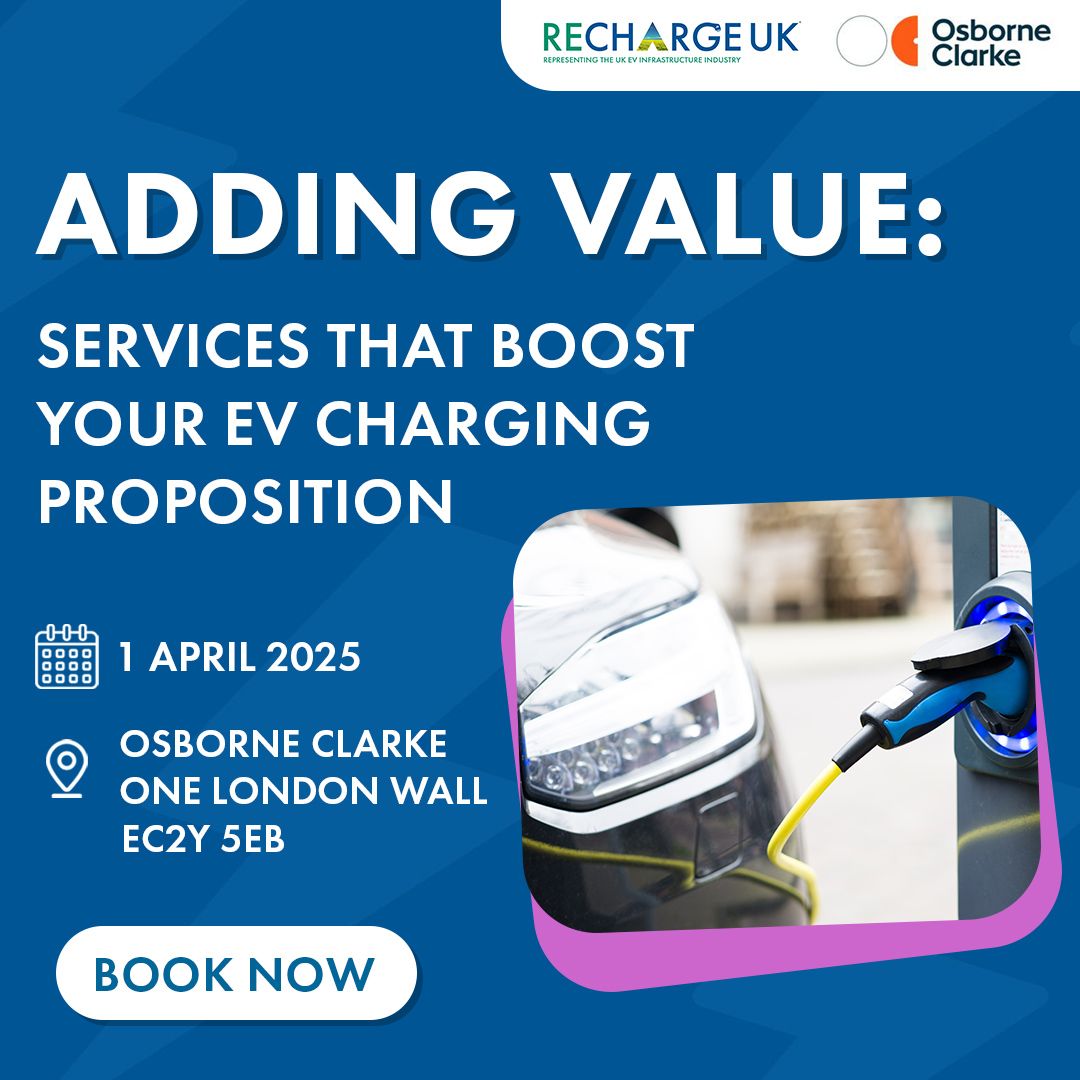 RECHARGE UK Conference - Adding Value! - Transport + Energy