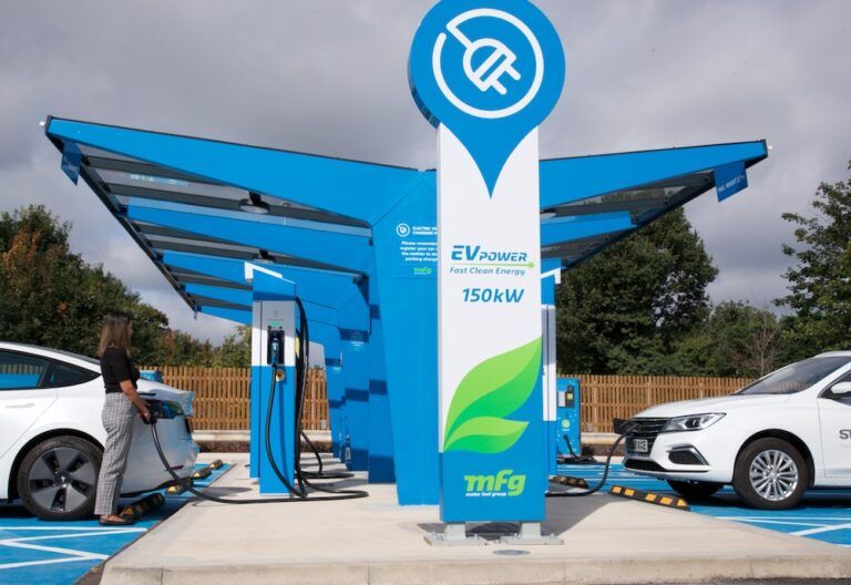 MFG EV Power business installs 1,000 ultra-rapid bays