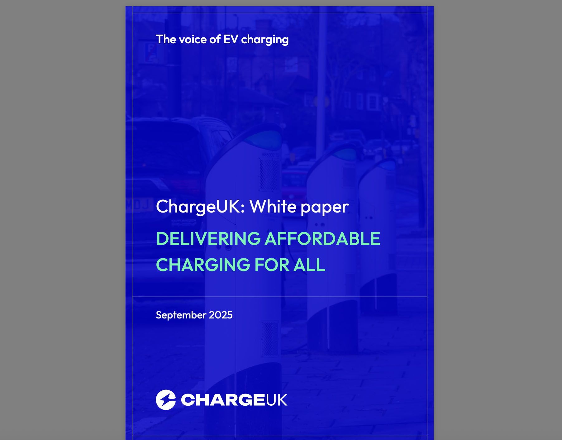 ChargeUK calls for action on high energy costs - Transport + Energy