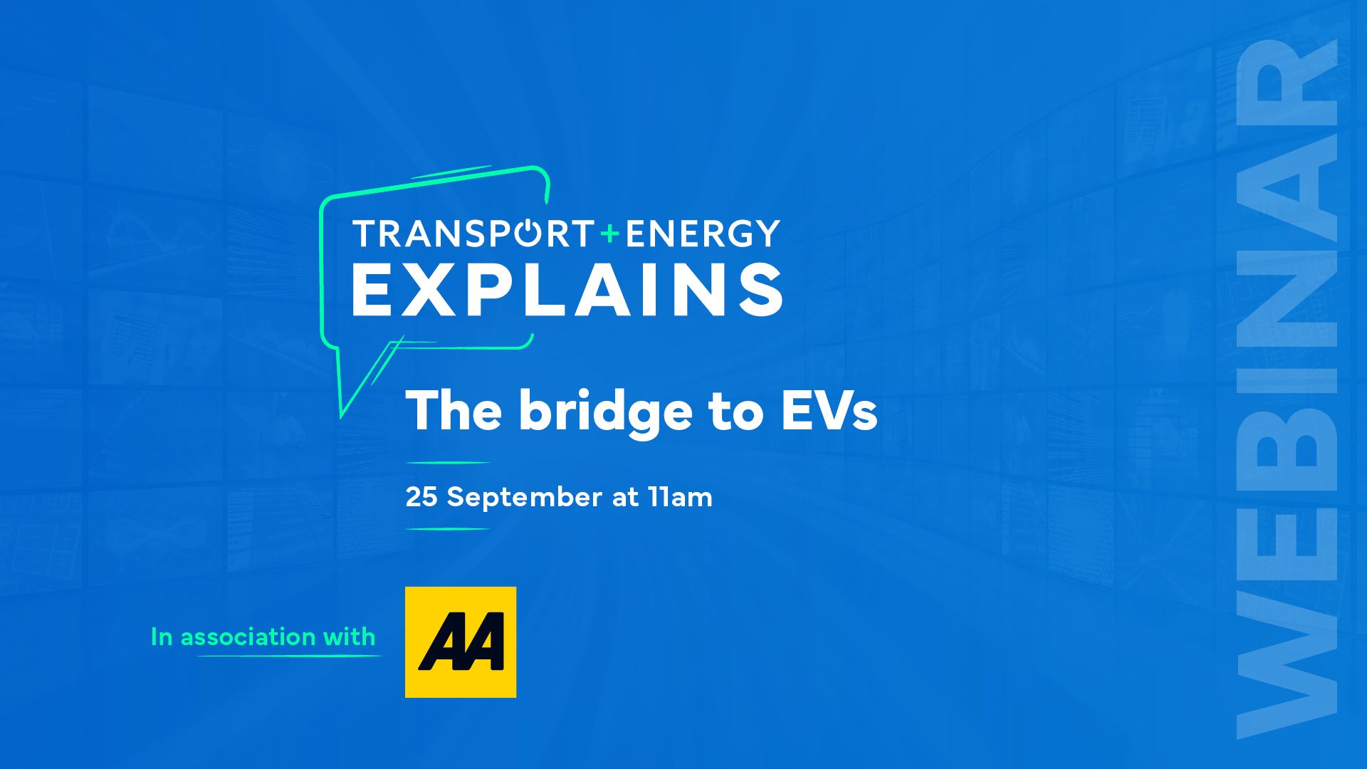 Webinar with The AA on 'the Bridge to EVs'