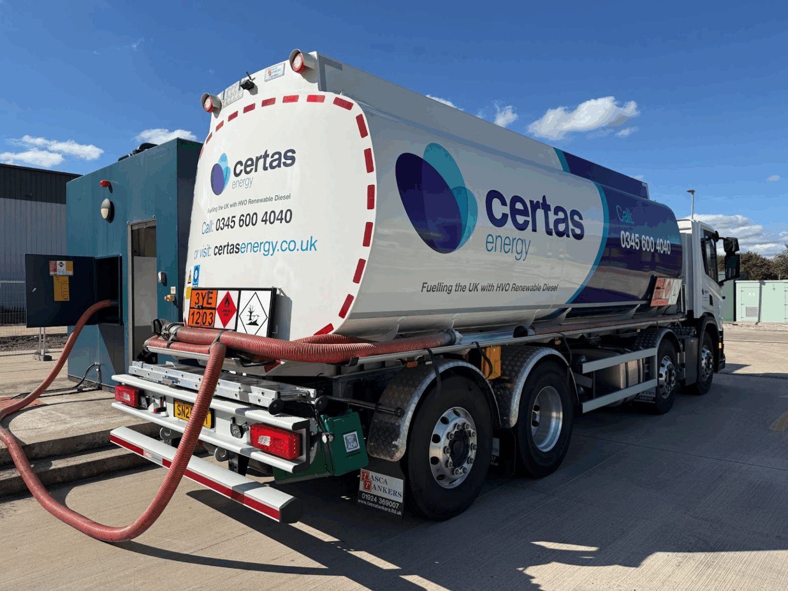 Certas Energy launches HVO bunker