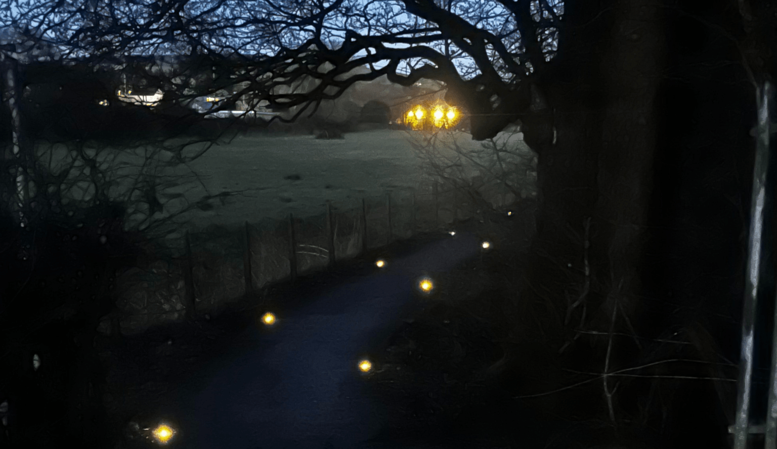 Scottish pathway given solar-powered LED upgrade