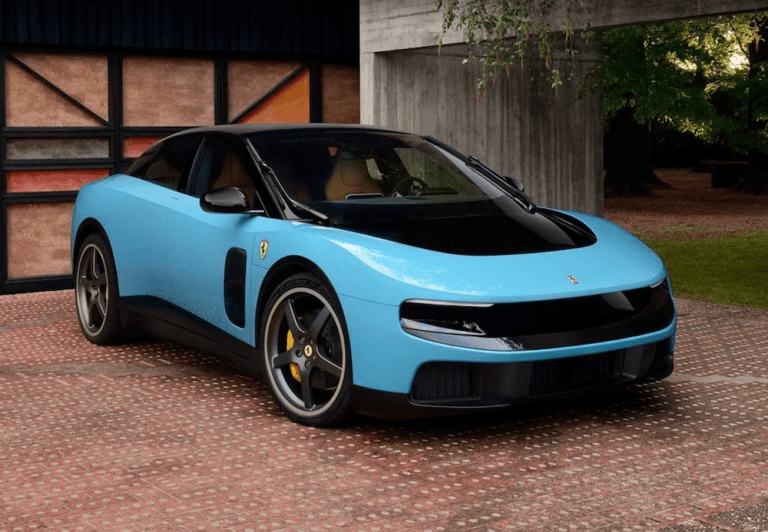 Ferrari reveals first fully-electric car